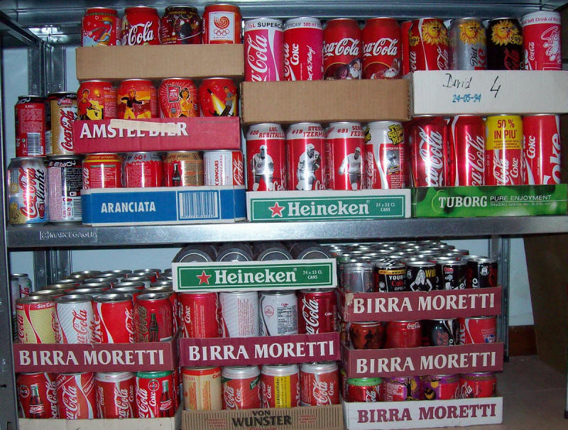 My Coca Cola Cans Collection