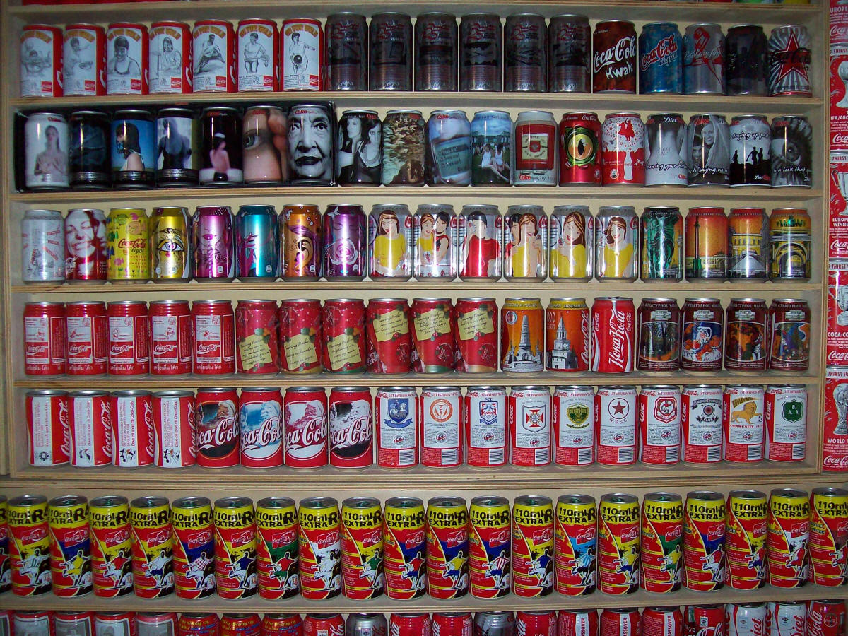 My Coca Cola Cans Collection