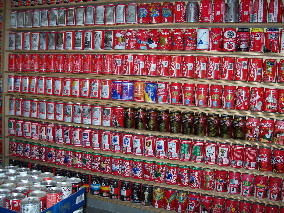 My Coca Cola Cans Collection