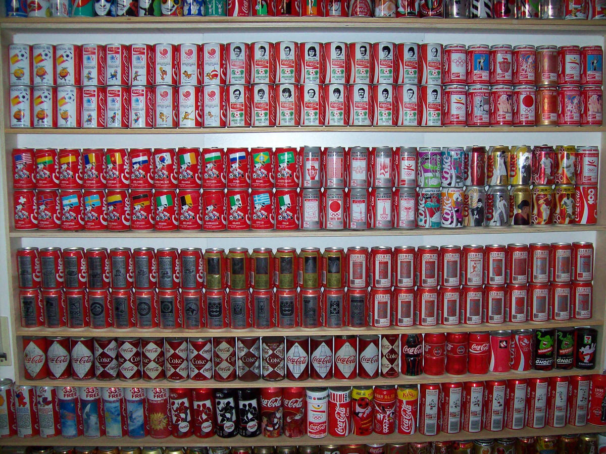 My Coca Cola Cans Collection