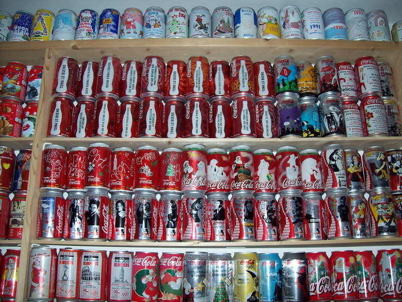 My Coca Cola Cans Collection