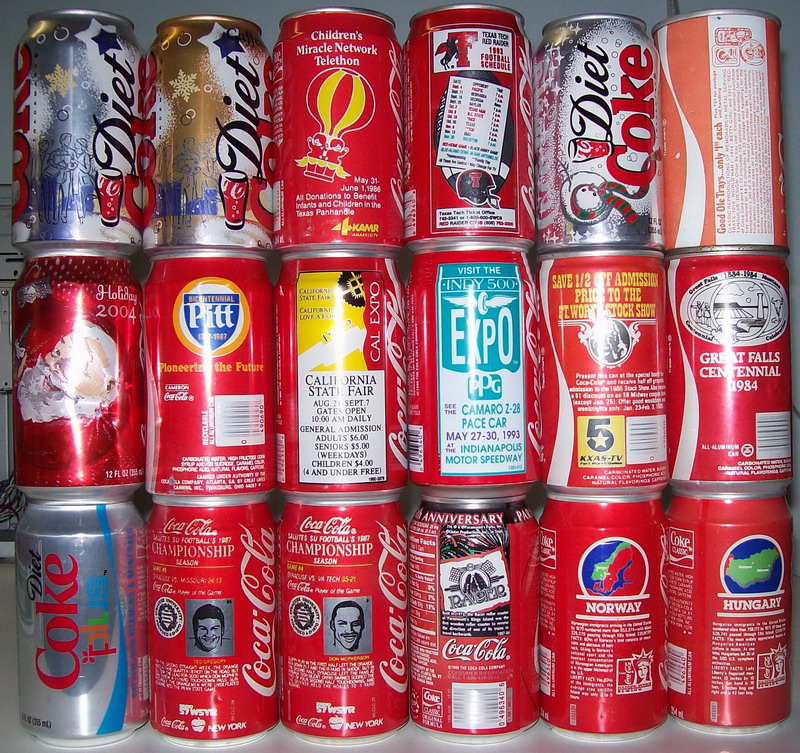 Davide Andreani Coca-cola Home Page - Coca-cola CANS Collectors